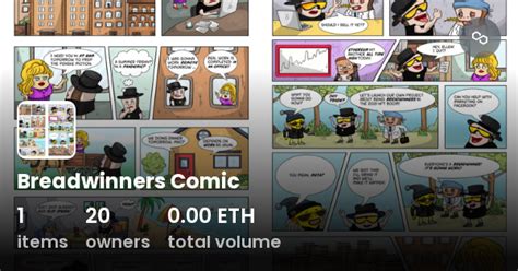 Breadwinners Comic Collection Opensea