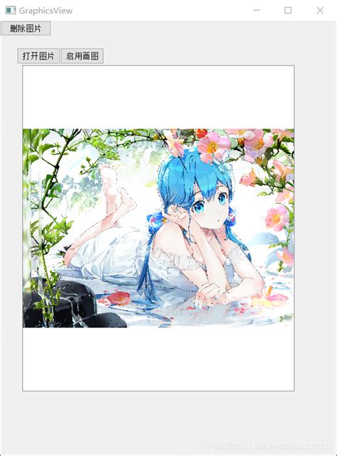 Pyqt5里graphicsview里插入图片后双击实现全屏pyqt5 显示图片放大 Csdn博客