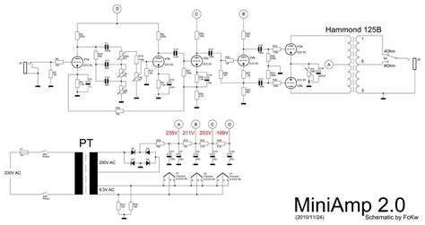 A Simplified Tube Power Amplifier Circuit