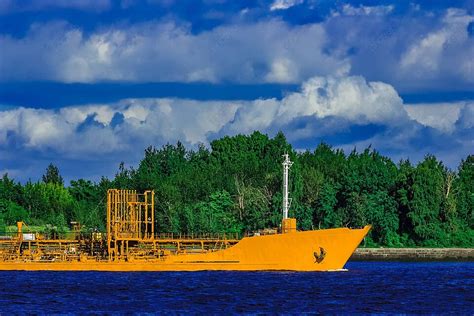 黃色油輪船有毒化學品新 照片背景圖桌布圖片免費下載 Pngtree