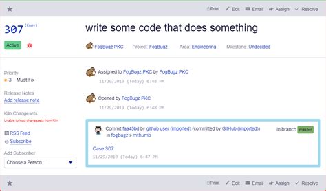 Integration With Git On Demand Fogbugz Support
