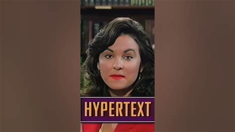 Do You Know What Hypertext Is Technology Tech Retro Vintage Computer Internet Definition