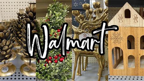Walmart Christmas Decor Shop With Me 2025 • Holiday Home Decor Finds