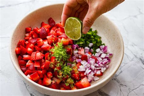 5 Ingredient Strawberry Salsa Recipe The Recipe Critic