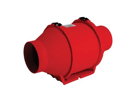 Rhino Mixed Flow Fan 165 199m3 H Ø100mm Led Grower Eu