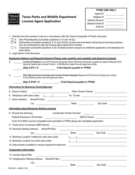 Form Pwd893 Fill Out Sign Online And Download Printable Pdf Texas