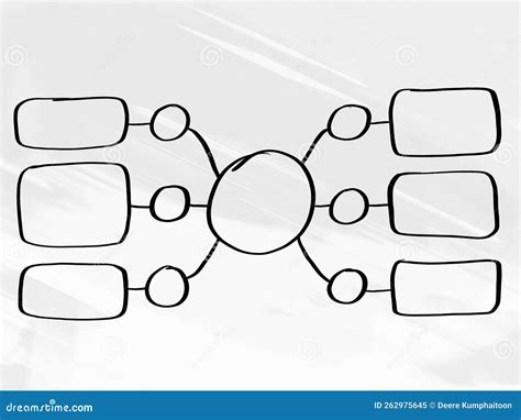 Mind Mapping Presentation Of Connection Stock Illustration Illustration Of Chalkboard