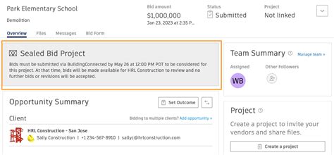 Sealed Bid Projects Faqs Buildingconnected Us