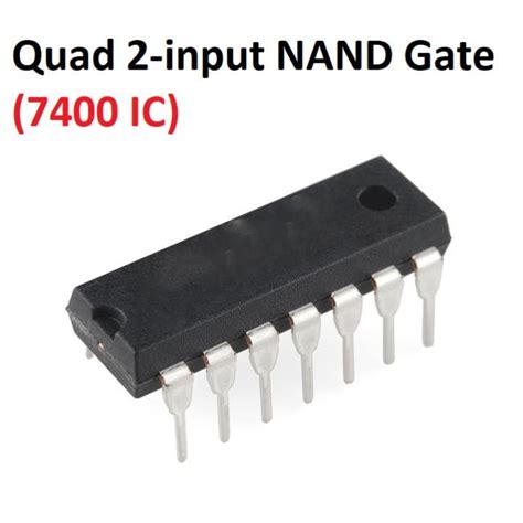 7400 Ic Quad 2 Input Nand Gate Daraz Pk