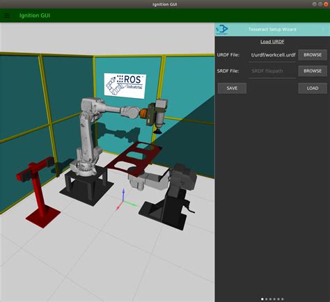 Tesseract Setup Wizard Leveraging Ignition — Ros Industrial