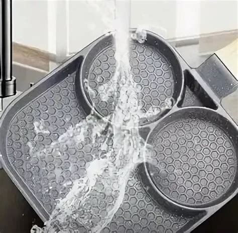 Сковорода, 3 секции / Сковорода с 3 отделениями, антипригарное покрытие ...