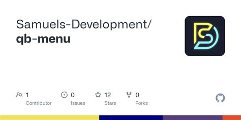 github samuels development qb menu