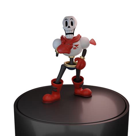 Undertale Papyrus Model By Dillywolfe On Deviantart
