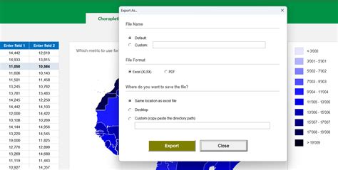 Africa Choropleth Map Excel Template Excel Wonders Amazing Excel