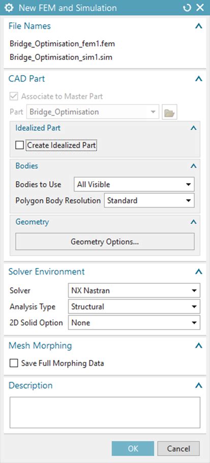 Topology Optimization Of A Bridge Structure Part 1 Geometry Creation