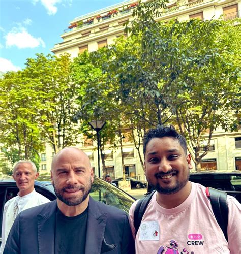 Harsh Rajat On Linkedin Push For John Travolta