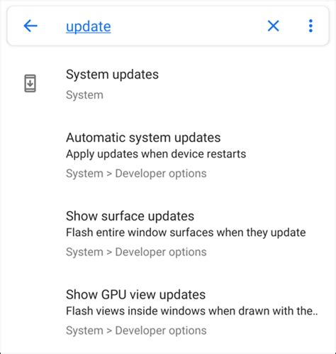 Quick Force An Android System Update On The Pixel