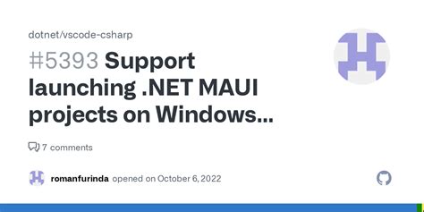 Support Launching Net Maui Projects On Windows And Mac · Issue 5393 · Dotnetvscode Csharp