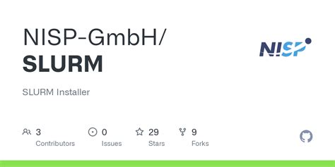 Slurmslurminstallsh At Main · Nisp Gmbhslurm · Github