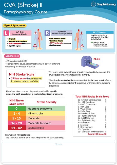 141 Cva Stroke Diagnostic Tests Cva Stroke Ii Pathophysiology