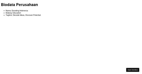 Dicoding React Starter Forked Codesandbox