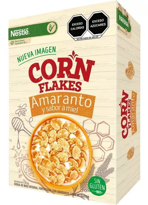 Cereal Corn Flakes Amaranto Y Sabor A Miel 230g Cereales Mebuscar México