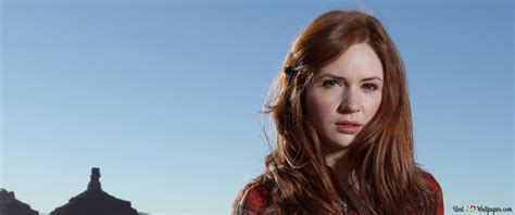 Karen Gillan As Amy Pond In Doctor Who 2k Wallpaper Download