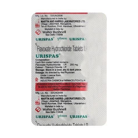 Urispas Tablet At Best Price In Kanpur By Vaibhav Medical Store Id 2849324996330