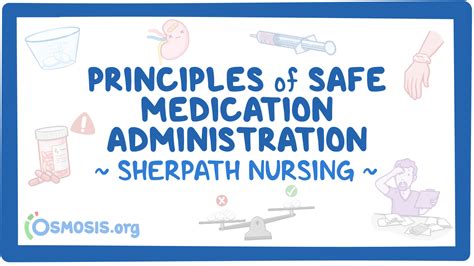 Safety In Medication Administration Video Causes And Meaning Osmosis