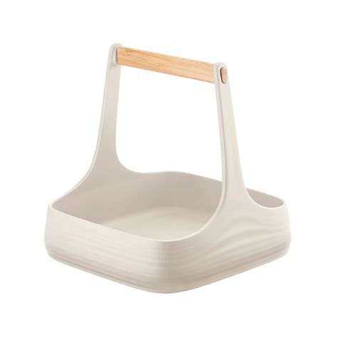 Guzzini Earth 225x22cm Tabletop Caddy Condiment Holder White Bunnings Australia