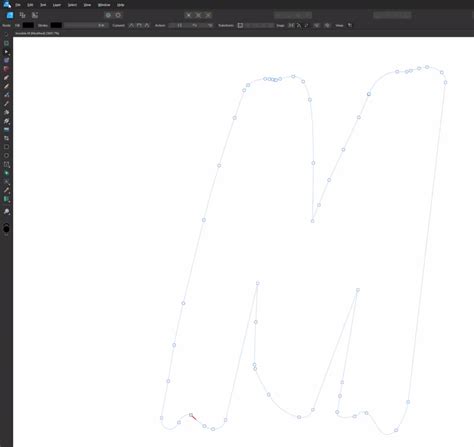 Curve Is Invisible I D Like To See It Desktop Questions MacOS And Windows Affinity Forum
