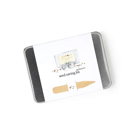 Gardeners Seed Saving Kit Seed Storage Uncommon Goods