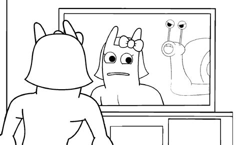 Ausmalbilder Garten Of Banban Girls Ausmalbilder