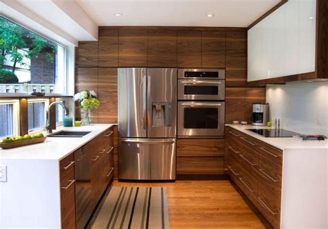 Фасады для кухни из ламината - 37 фото