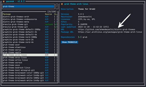 Grub Themes Space Bums