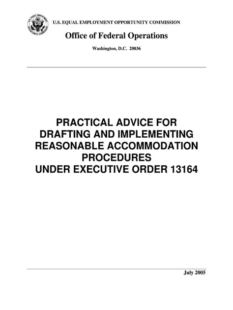 Fillable Online Practical Advice For Drafting And Implementing