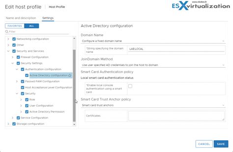 Vcp6 7 Dcv Objective 7 4 Configure Host Security Esx Virtualization