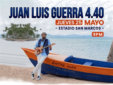 Juan Luis Guerra En Lima 2023 Conciertos Perú Plugmusix