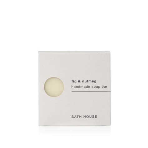 Bath House Fig And Nutmeg Handmade Soap Bar 100 G 10086699 Smallflower