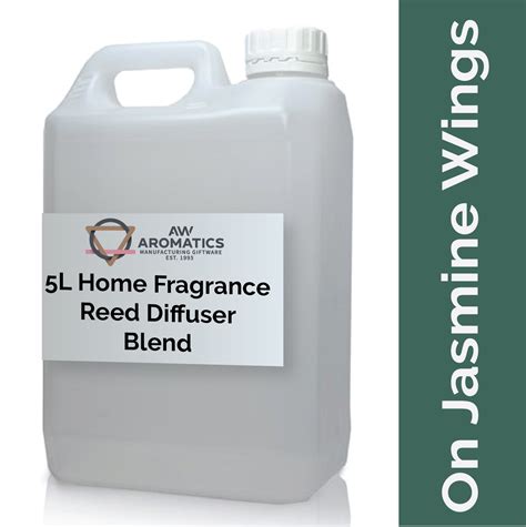 On Jasmine Wings Bulk Reed Diffuser Aw Aromatics White Label