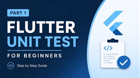 Flutter Unit Test For Beginners Write Bulletproof Code Part 1 Youtube