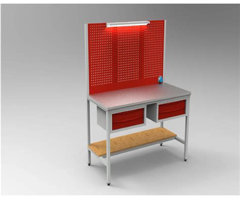 1 5 Mt Profile Workbench Dimensions H1850xw1430xd693 Mm Dkp And Hrp Sheet Material Standard 18