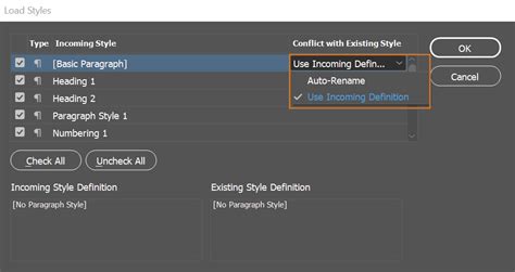 Basics Of Paragraph And Character Styles