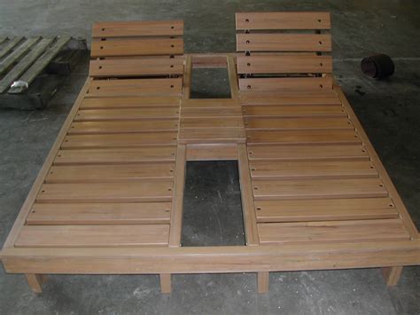 5350 Amerikraft Synthetic Wood Double Chaise Lounge American Holtzkraft