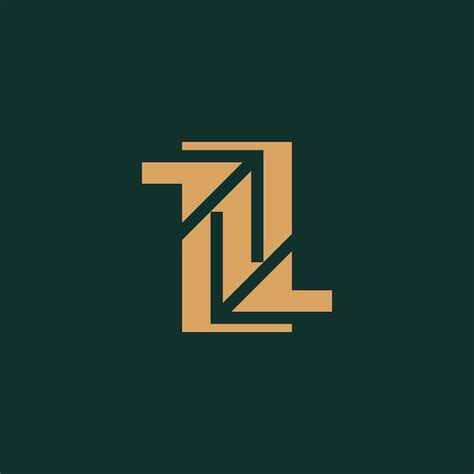 Premium Vector Letter Initial L Logo LL Chart Logo Law And Legal Logo