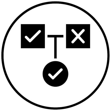 Premium Vector Decision Tree Vector Illustration