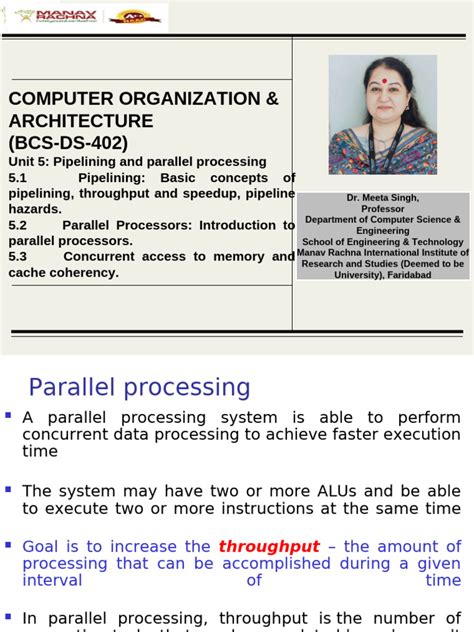 51 53 Pipelining And Parallel Processing Pdf Parallel Computing Central Processing Unit