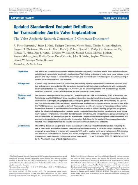 Pdf Updated Standardized Endpoint Definitions For · Abnormalities Including Thoracoplasty