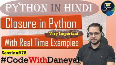 Closures In Python Python In Hindi 78 Youtube