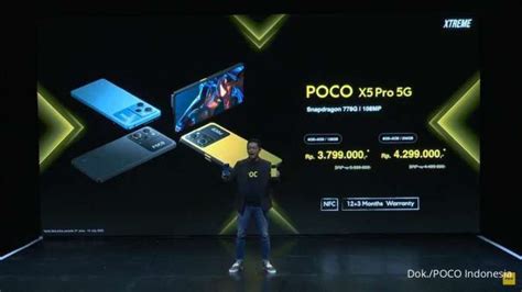 Spesifikasi Harga Hp Poco X Pro G Mulai Dari Rp Jutaan